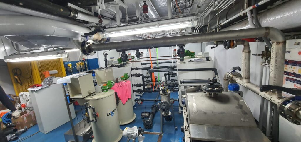 Carniva Splendor – Food Waste Segregation projection – Evomarine